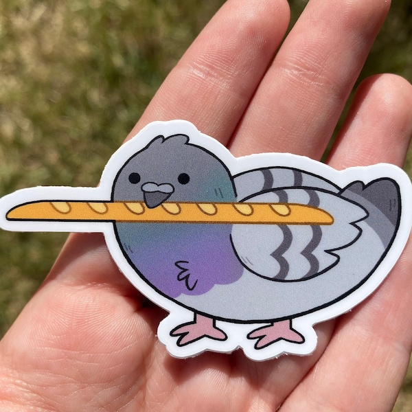 Waterproof Pigeon Sticker - Etsy