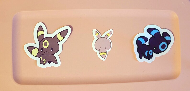 Chibi Eeveelution Pokémon Inspired Sticker Packs - Etsy