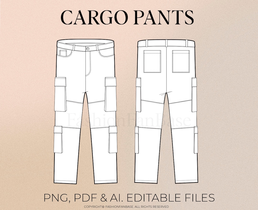 Cargo Pants Drawing