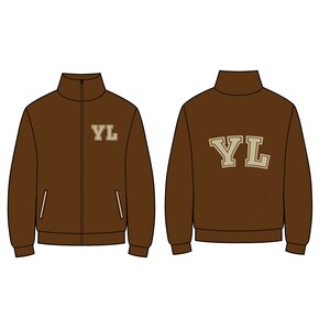 Zip up Jacket Tech Drawing Sweater Drawing Streetwear Tech Pack ...