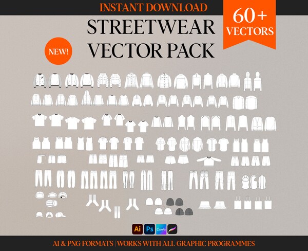 Varsity Jacket Vector Mockup, Fully Editable Illustrator File, Fashion Flats for Designing ...