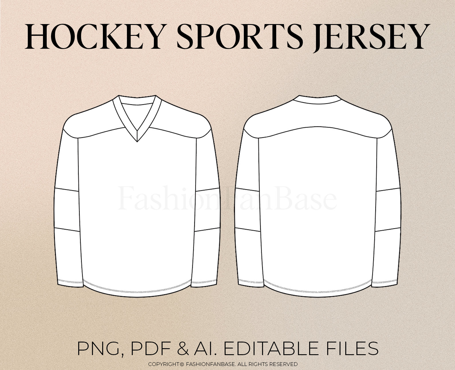 Hockey Jersey Drawing Streetwear Vector Sports Jersey Drawing Sport ...