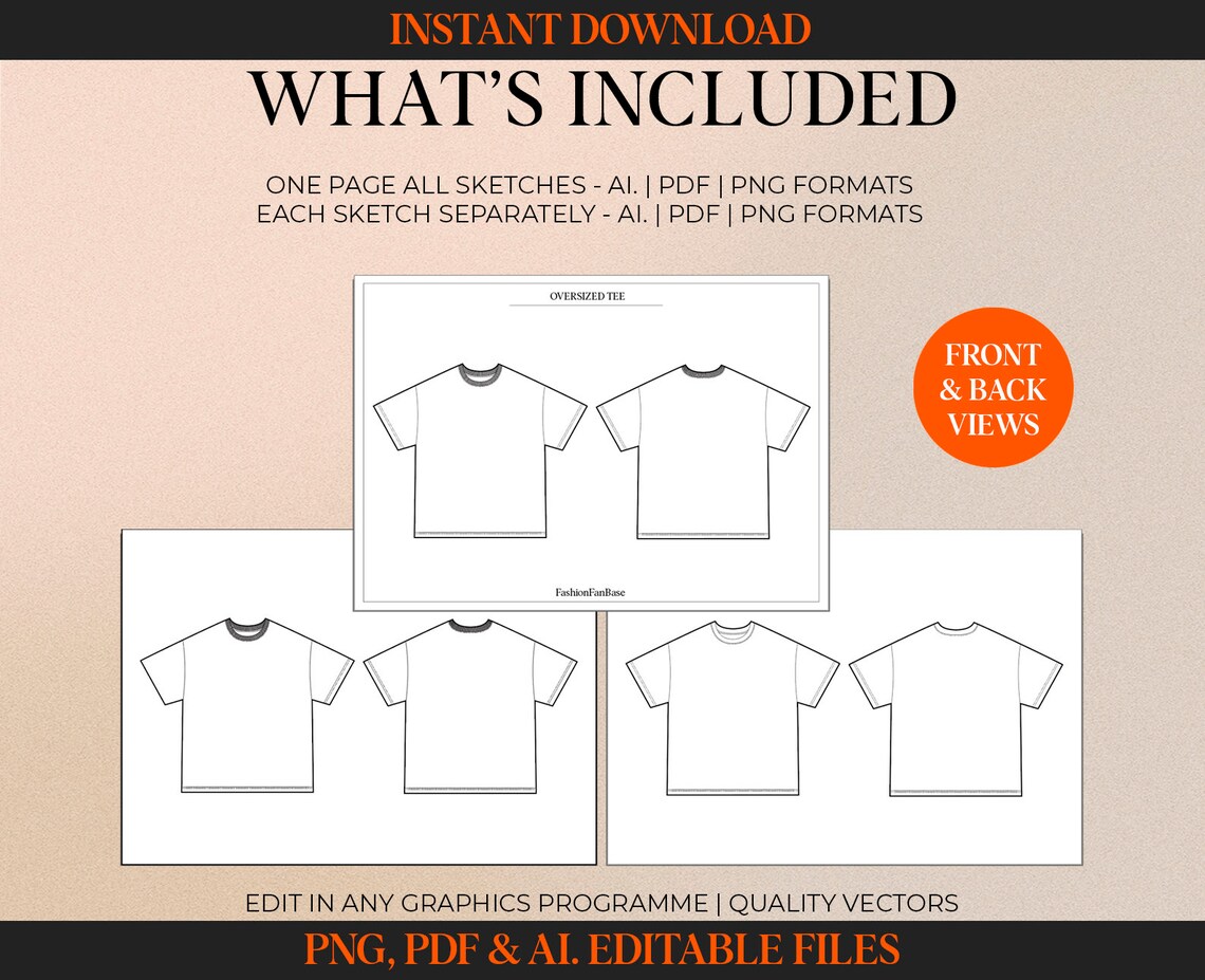 Oversize Fit T-shirt Tech Drawings Tee Shirt Drawing Streetwear Tech ...