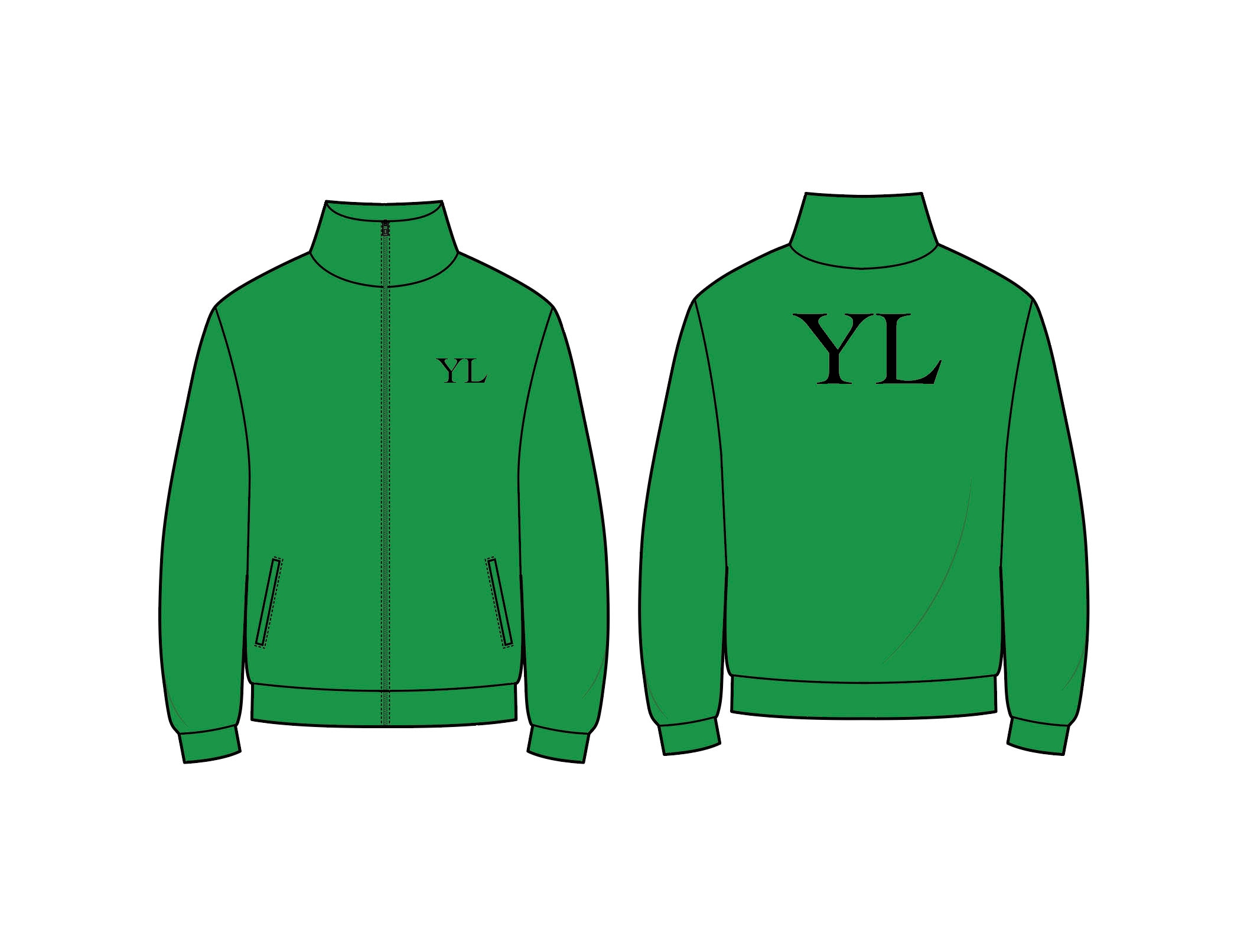 Zip up Jacket Tech Drawing Sweater Drawing Streetwear Tech Pack ...