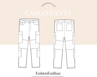 Cargo Pants Tech Pack - Etsy