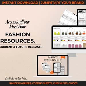 Streetwear Vector Fashion Tech Pack Template Fashion Design Template ...