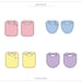 Baby Bib Vector Mockup Infant Bib Tech Drawing Tech Pack Template ...
