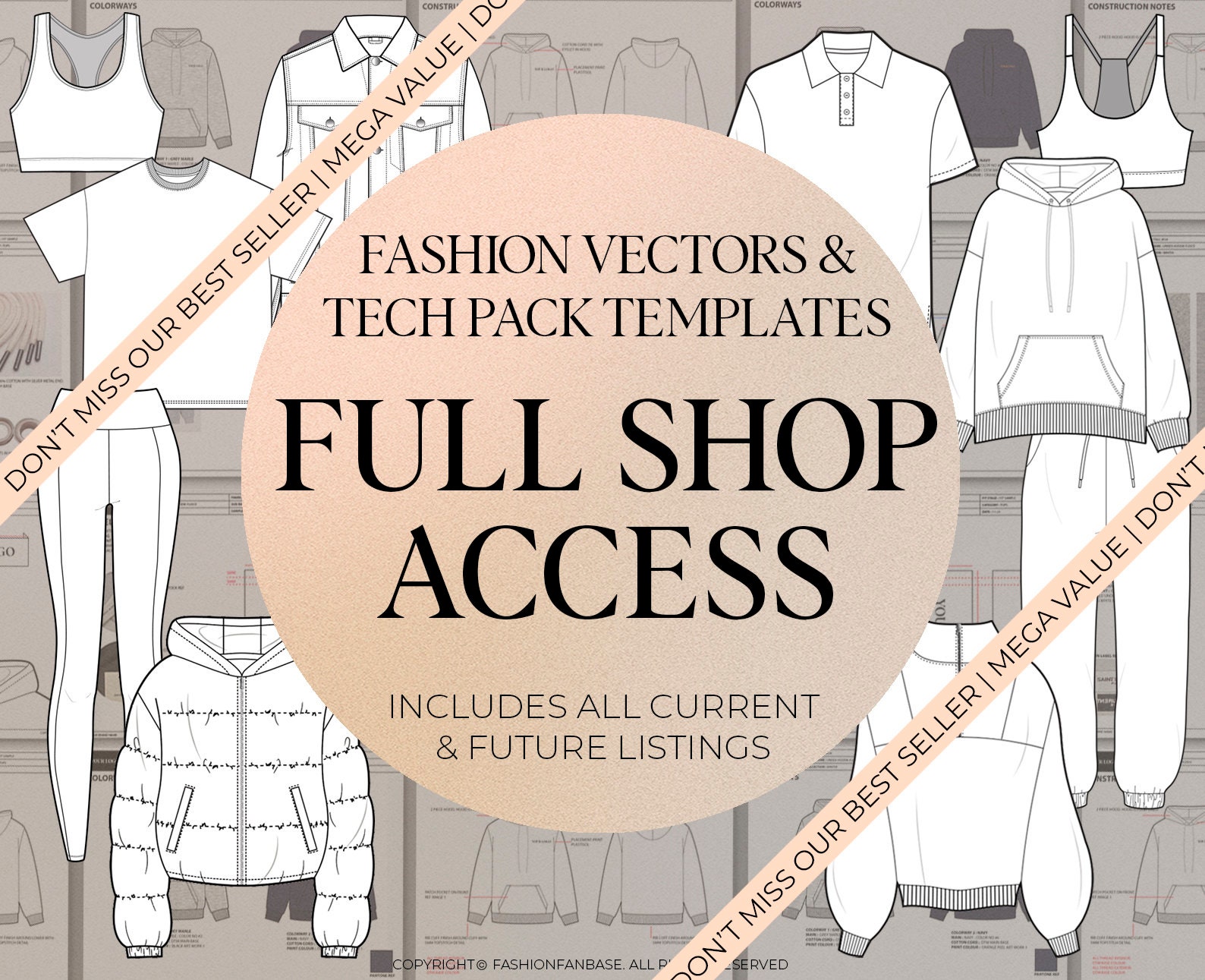 Sweatpant Tech Drawing Streetwear Vector Jogger Drawing Streetwear Tech ...