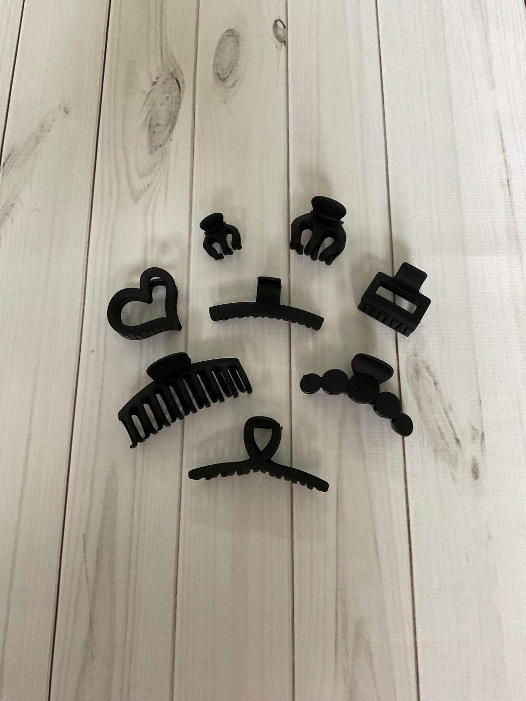 Black Hair Clip / Black Claw Clip / Claw Clip / Hair Clip / Black Clip ...