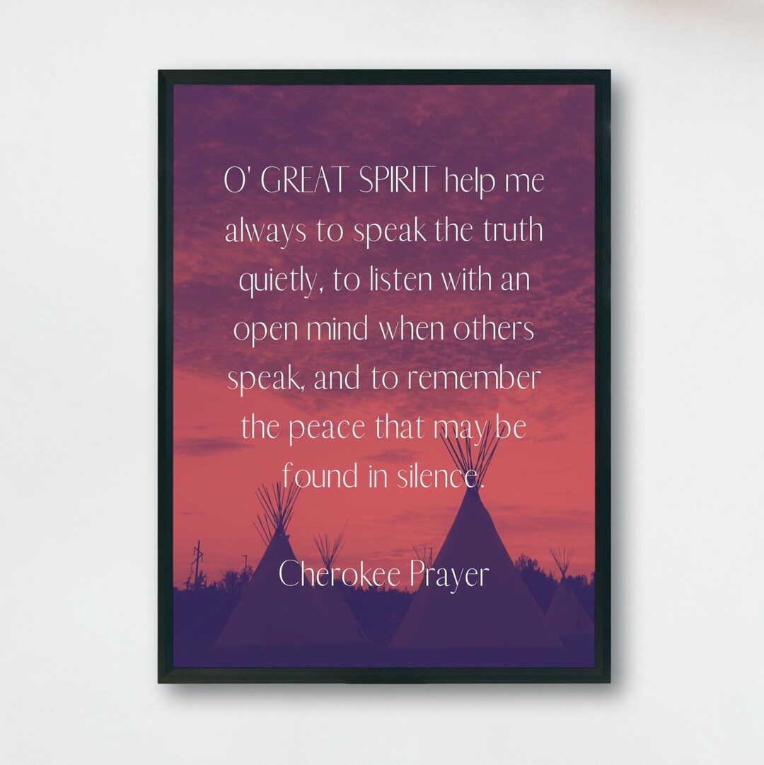 Cherokee Print, Digital Download, Native Print, Digital Art, Decor ...