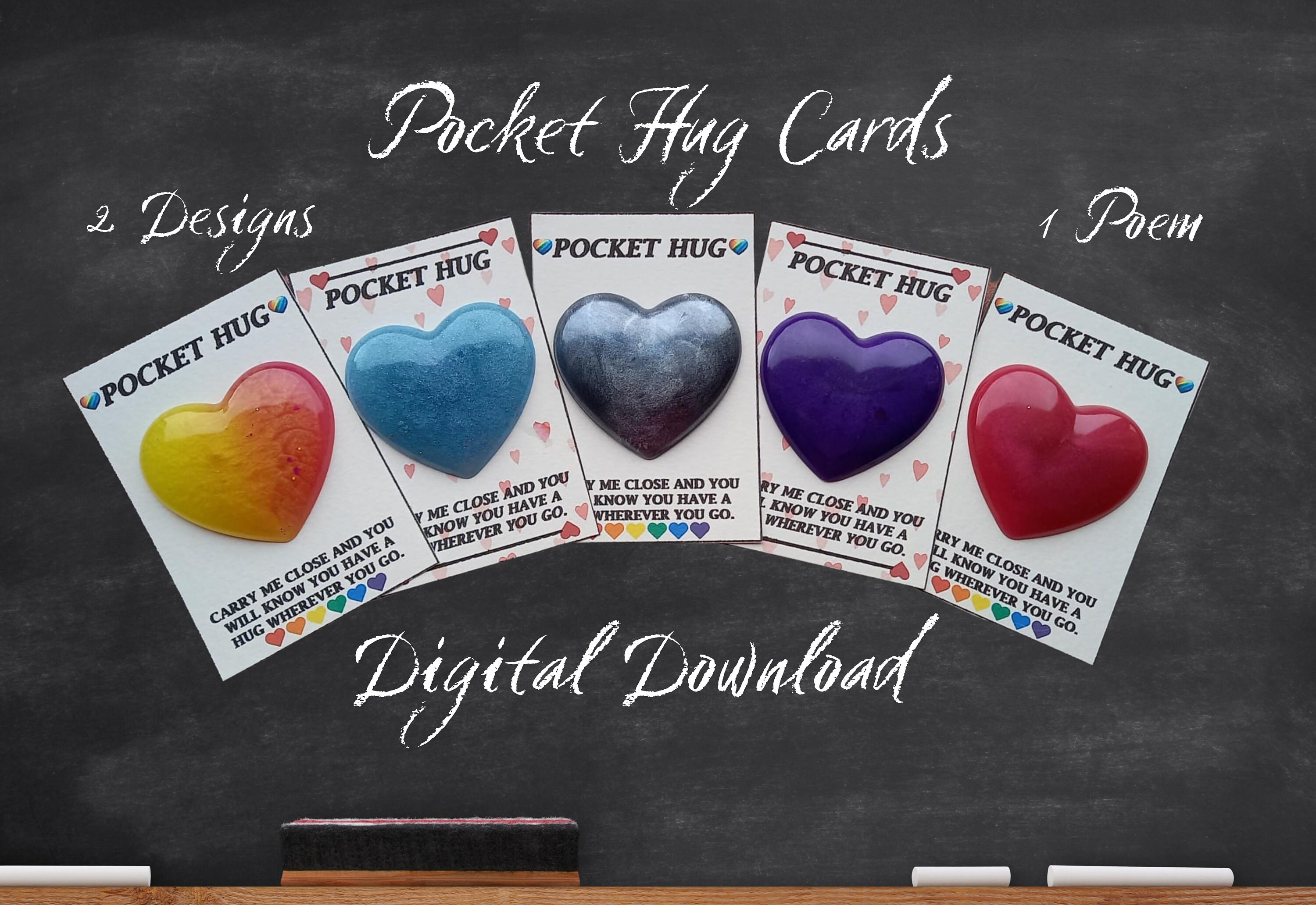 PDF File Instant Download: Printable Pocket Cards. Business Templates ...