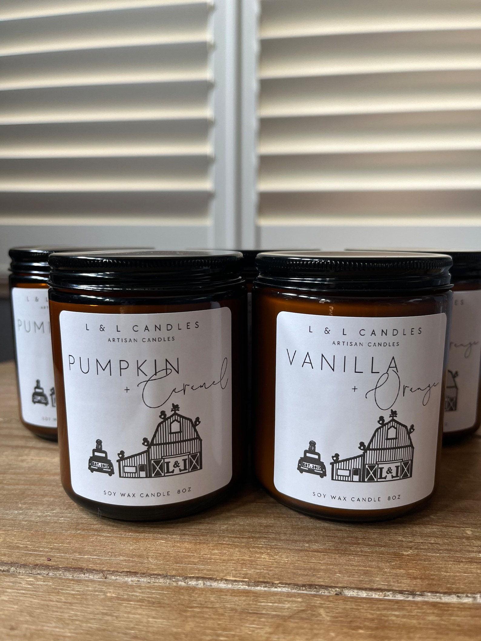 L & L Candles Artisan Handmade Soy Wax Candle 8oz - Etsy