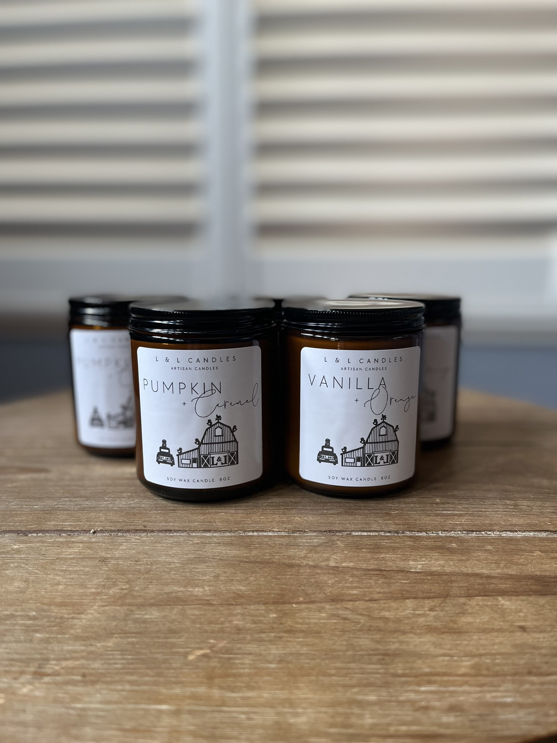 L & L Candles Artisan Handmade Soy Wax Candle 8oz - Etsy