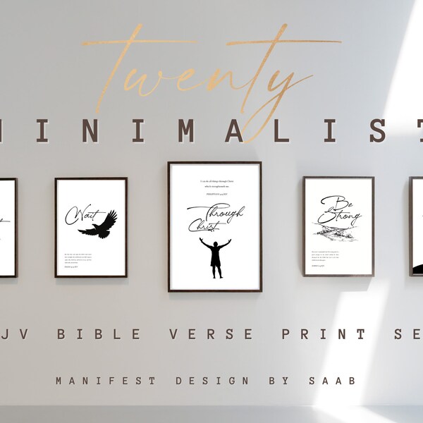 King James Version Printable - Etsy