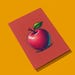 Hand-drawn Apple Greeting Card - Blank Inside With Envelope - Vintage ...