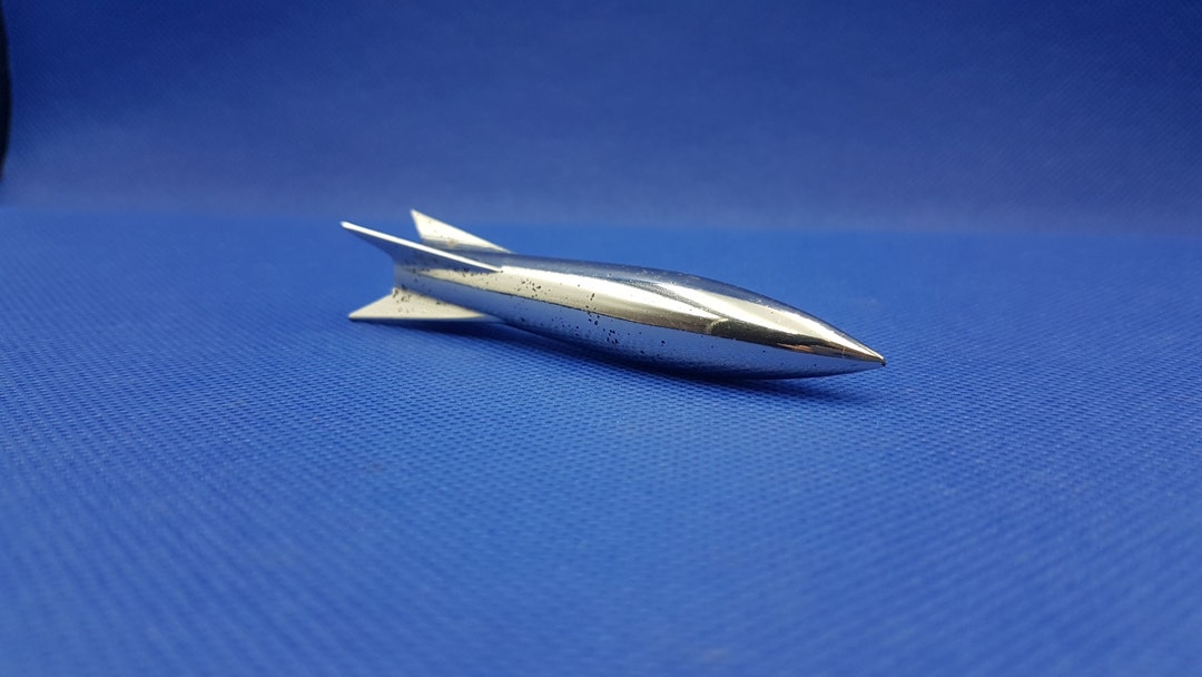 Vintage 1970's Soviet Russian Space Rocket Metal Model - Etsy