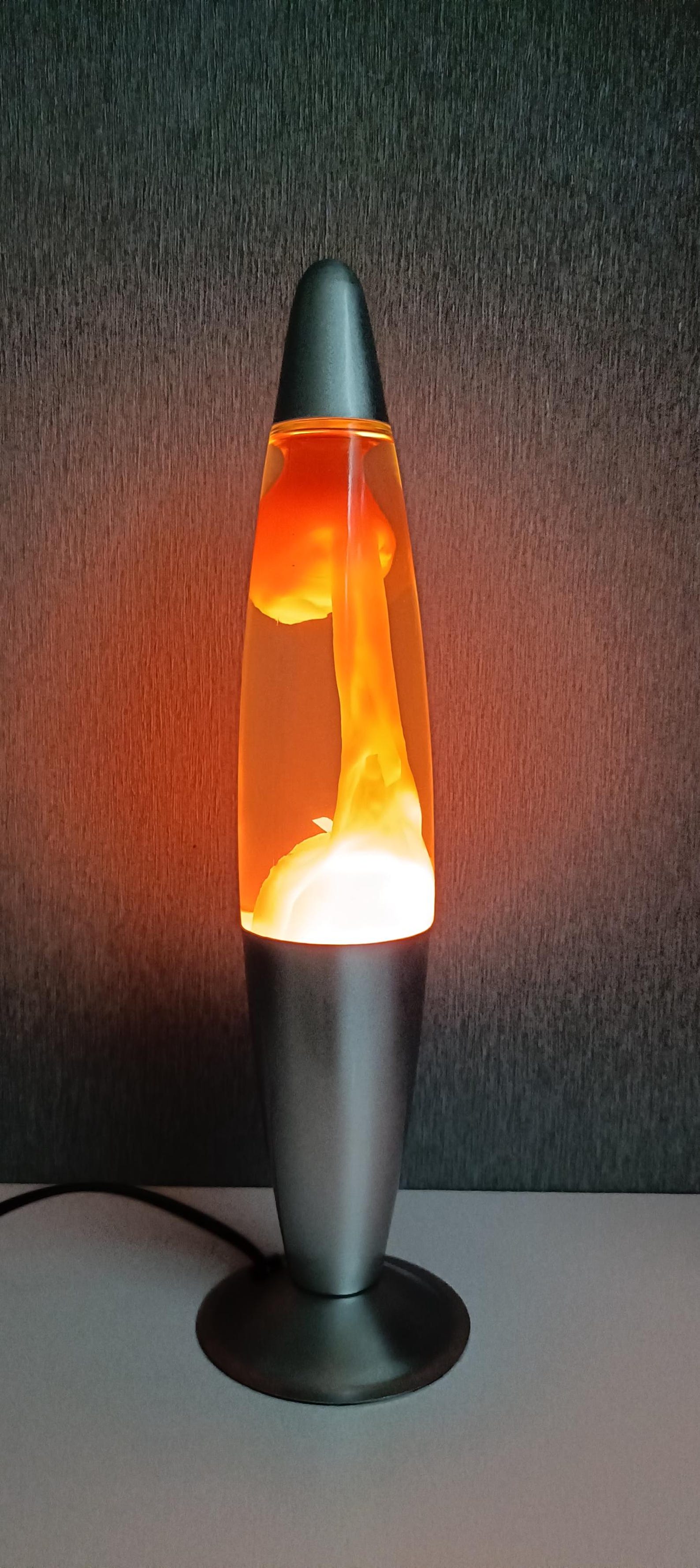 Lava Lamp Vintage Rare Orange Scarlet . Night Light Vintage Table Lamps ...