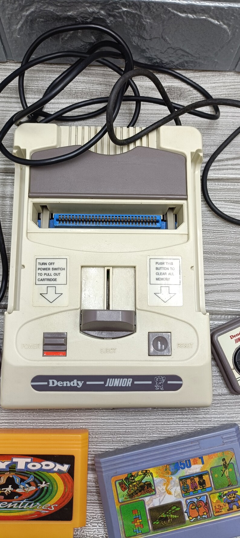 Game Console. 8-bit Dendy Retro Nintendo NES Genesis Retro Combo Dual ...