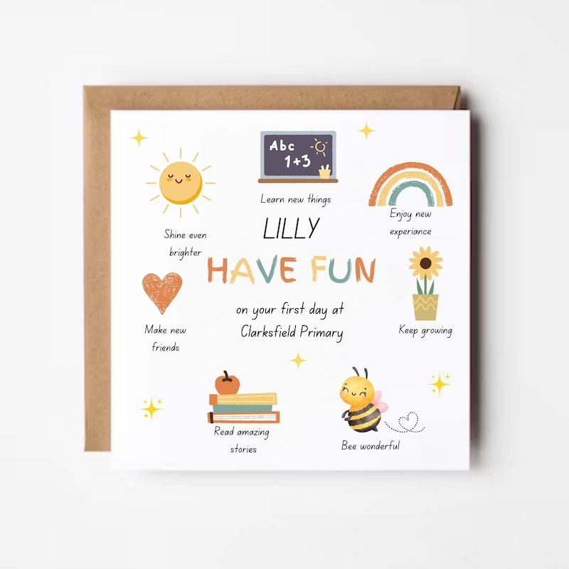 School Cards - Etsy UK