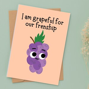 Food Pun Cards Pack of 8 Funny Fruit and Vegetable Cards - Etsy