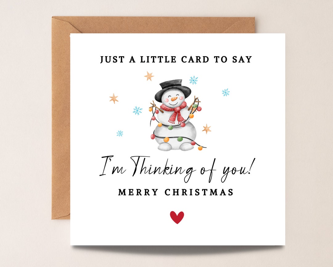 Friend Christmas Card, Christmas Card for Special Friend, Christmas ...