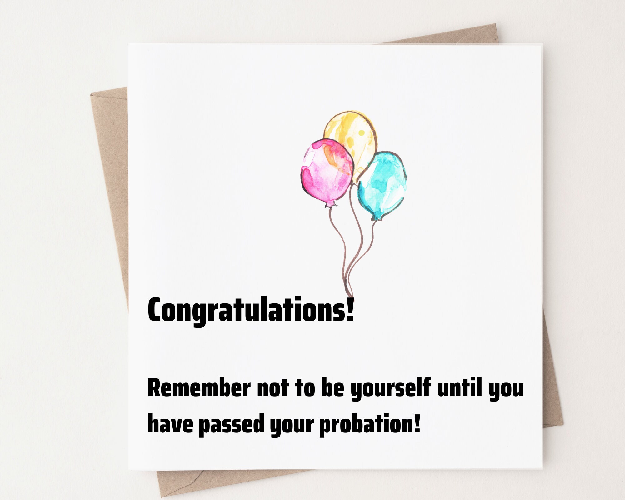 Congratulations Funny Work