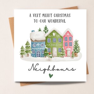 A Very Merry Christmas to Wonderful Neighbours, to Special Neighbours ...