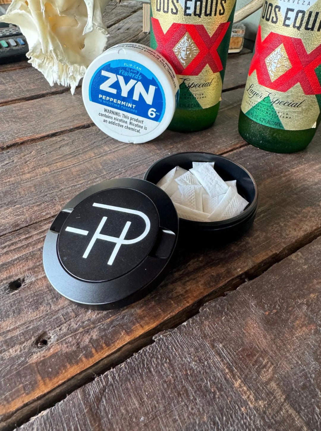 Custom Logo Metal Zyn Can Custom Snus Containerdip Can Company Logo ...