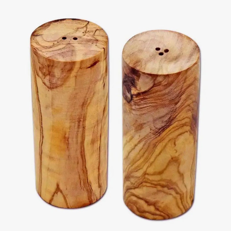 Wood Salt and Pepper Shakers - Etsy