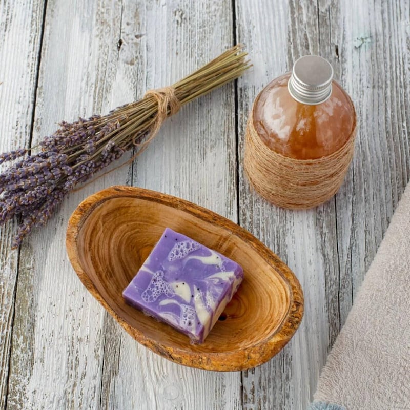 Wood Dish Soap Bowl - Etsy