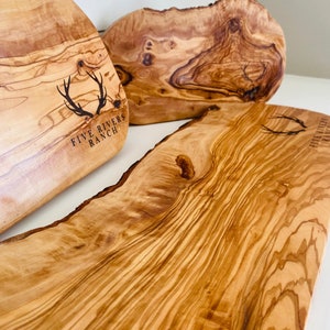 Olive Wood Cutting Boards | Customizable Cutting Board Set| Olive Wood ...