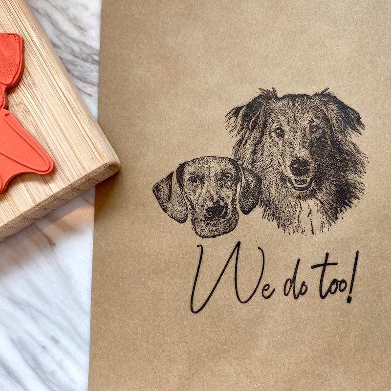 Dog Stamp - Etsy