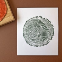 Tree Stamp - Etsy
