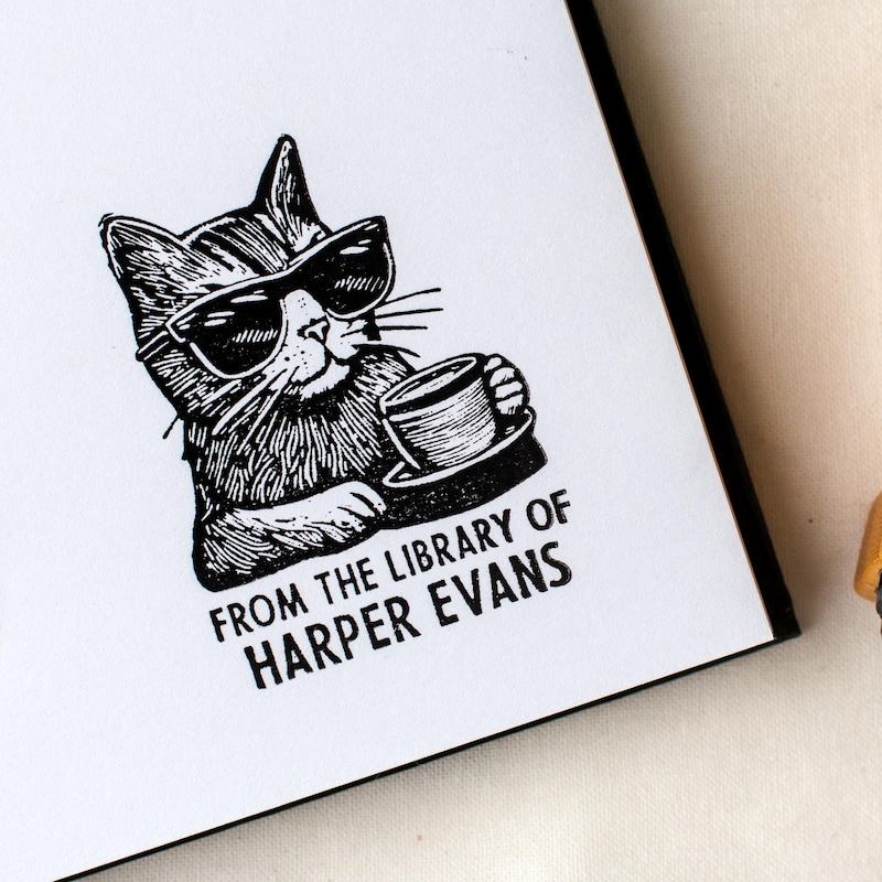 Rubber Stamp Coffee Mug - Etsy