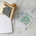 Custom Logo Stamp for Business, Coffee Cup Stamp, Small Business Rubber ...