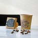Custom Logo Stamp for Business, Coffee Cup Stamp, Small Business Rubber ...