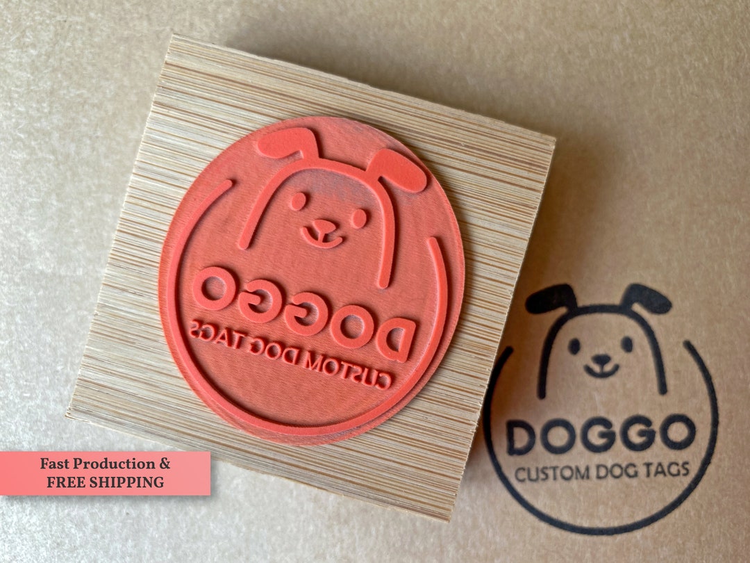 Custom Logo Stamp - Personalized Business Rubber Stamp - Small to Large ...