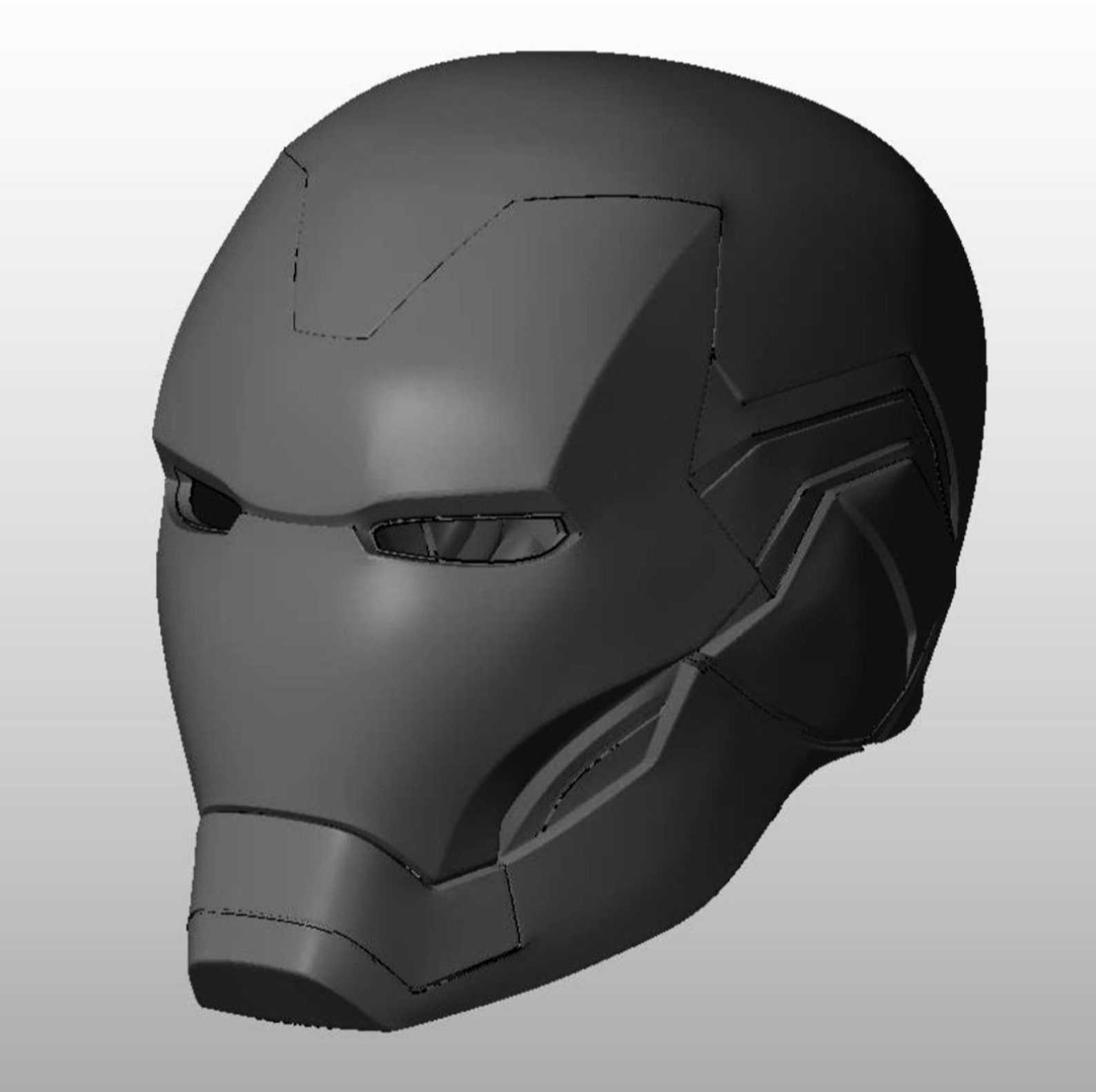 Iron Man MK85 Helmet STL FILE - Etsy