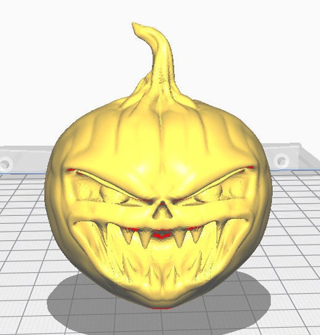 Halloween Pumpkin STL File / Stl File / Stlfile / 3dprint / 3dfile ...