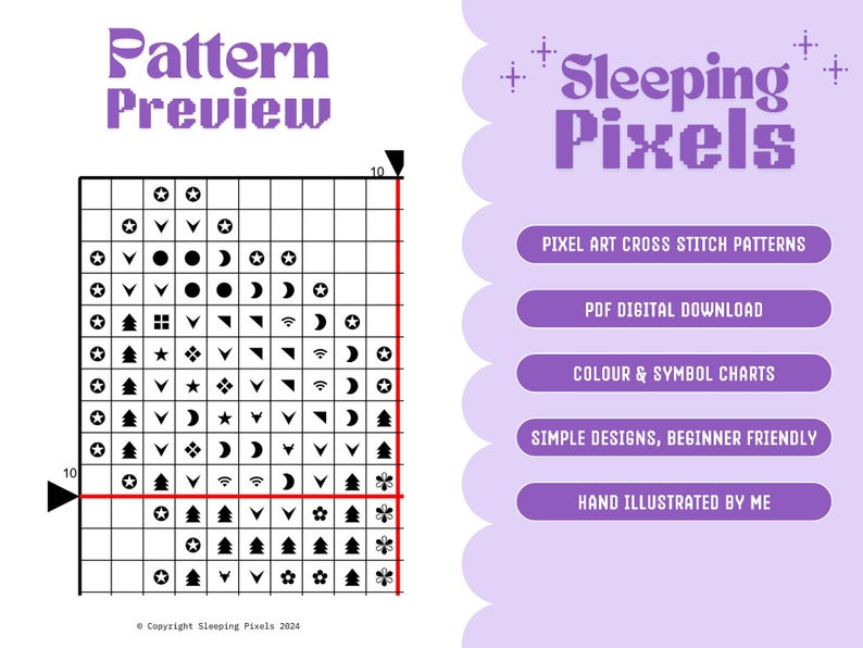 Butterfly Pixel Art Mini Cross Stitch Pattern (digital Download) - Etsy