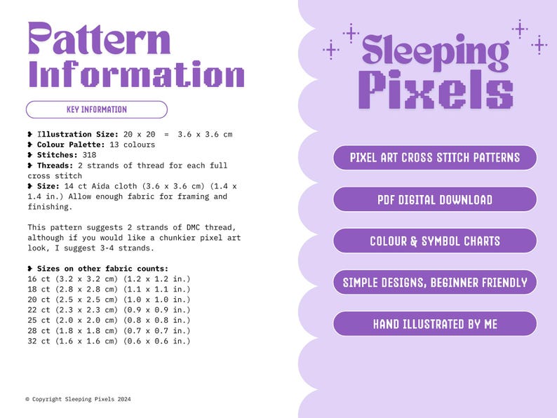 Rainbow Star Mini Cross Stitch Pattern, Small Cross Stitch, Mini Cross ...