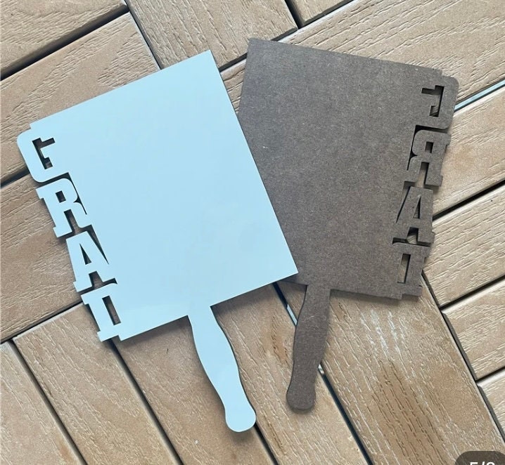 Set of 5 GRAD Graduation Hand-held Fans Sublimation Blanks - Etsy
