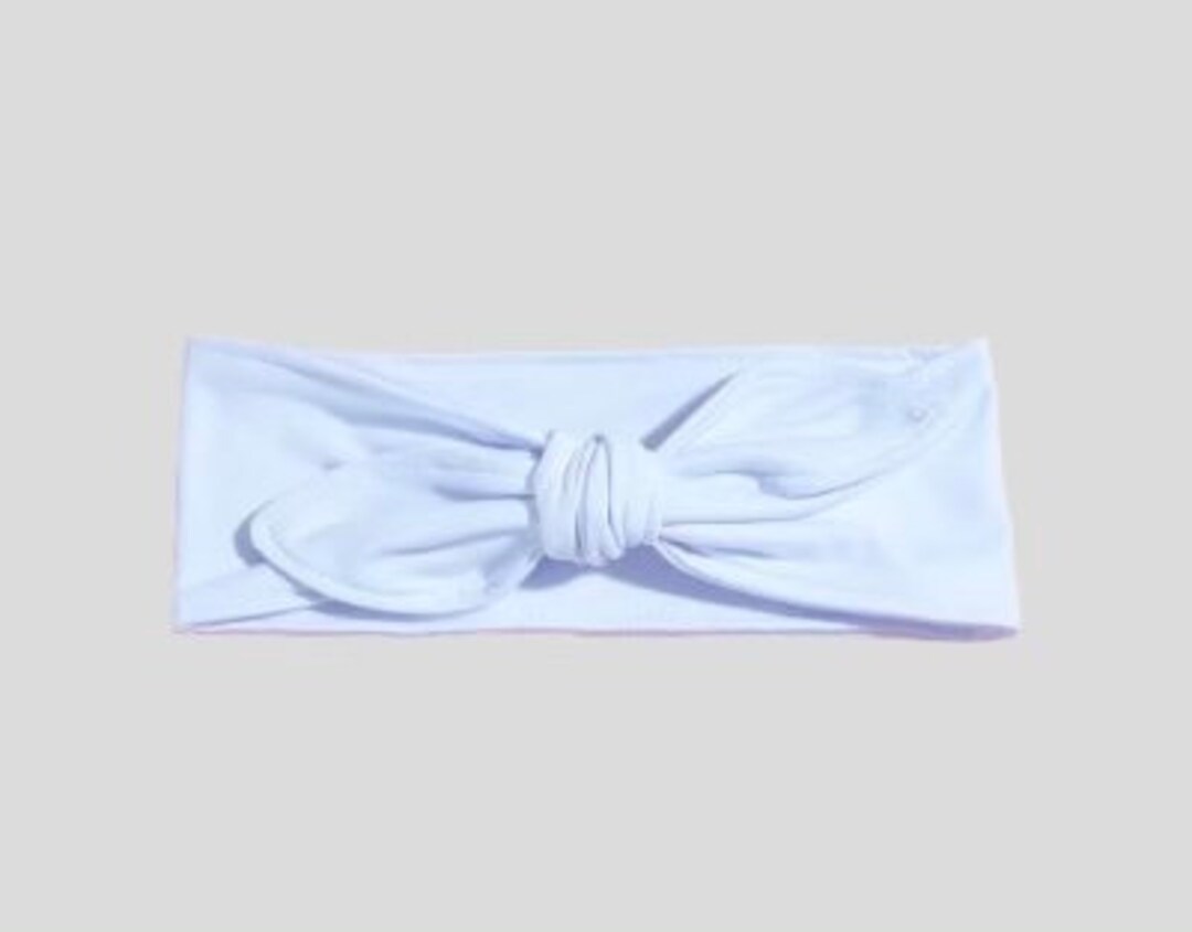White Sublimation Headband 2 Sizes Available Sublimation - Etsy