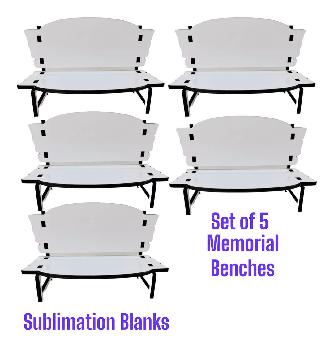 Sublimation Blank Memorial Bench - Sublimation Blank - Blank Memorial ...