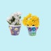 DIY Flower Pots (set of 2) - Kids Flower Pots - Kids DIY Projects - Etsy