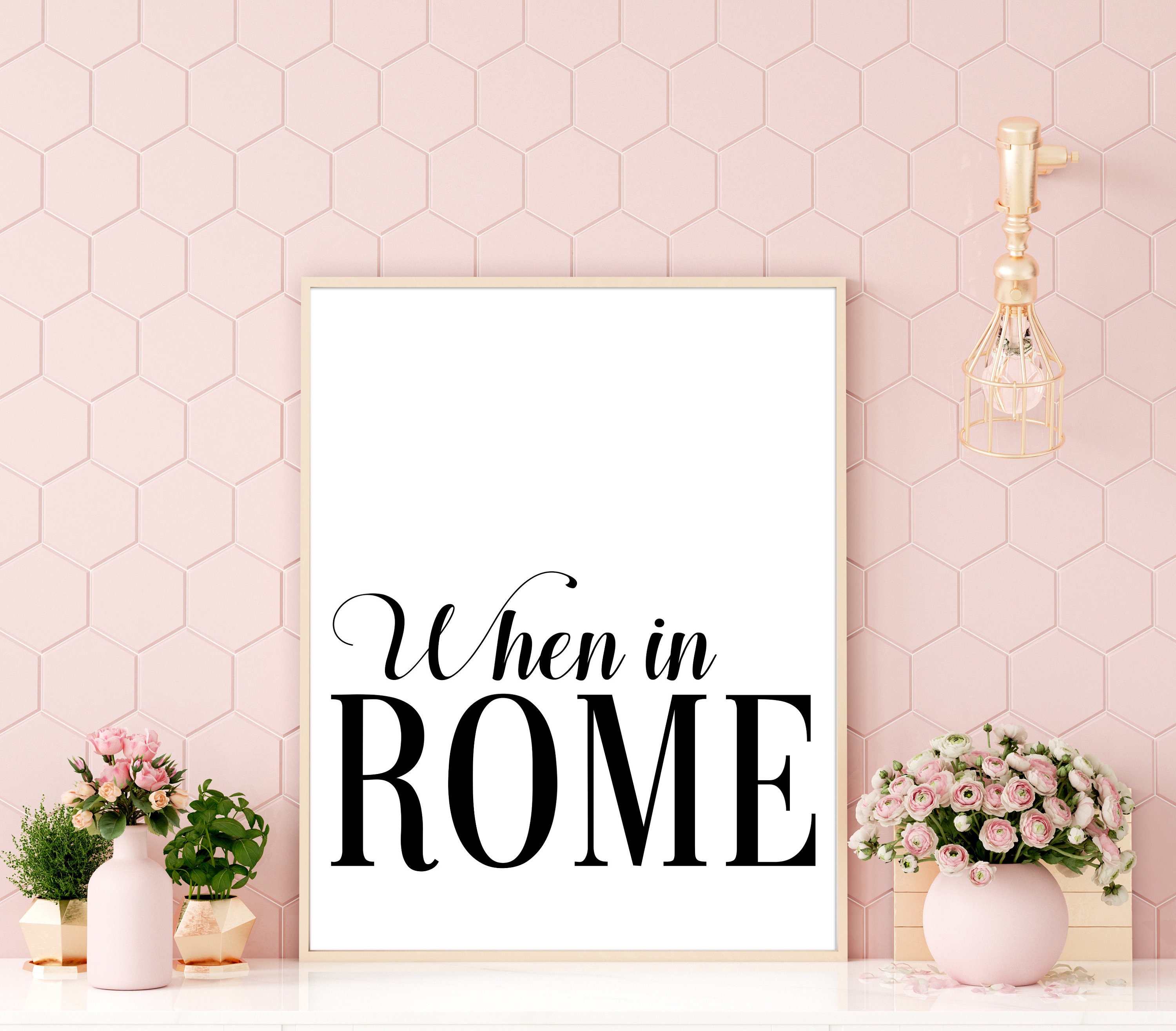 When In Rome Poster