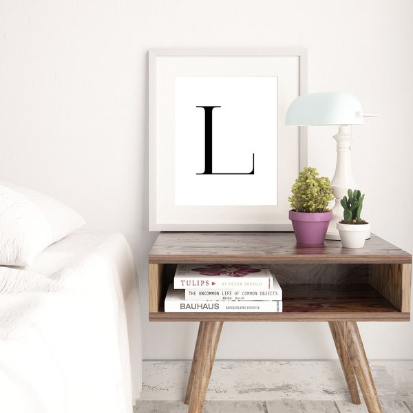 Letter L Print - Etsy UK