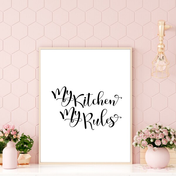 Funny Kitchen Art - Etsy UK