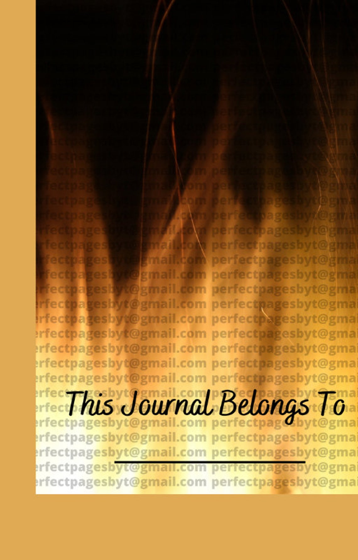 Printable Journal Cover, Printable Planner Cover, Notebook Cover ...