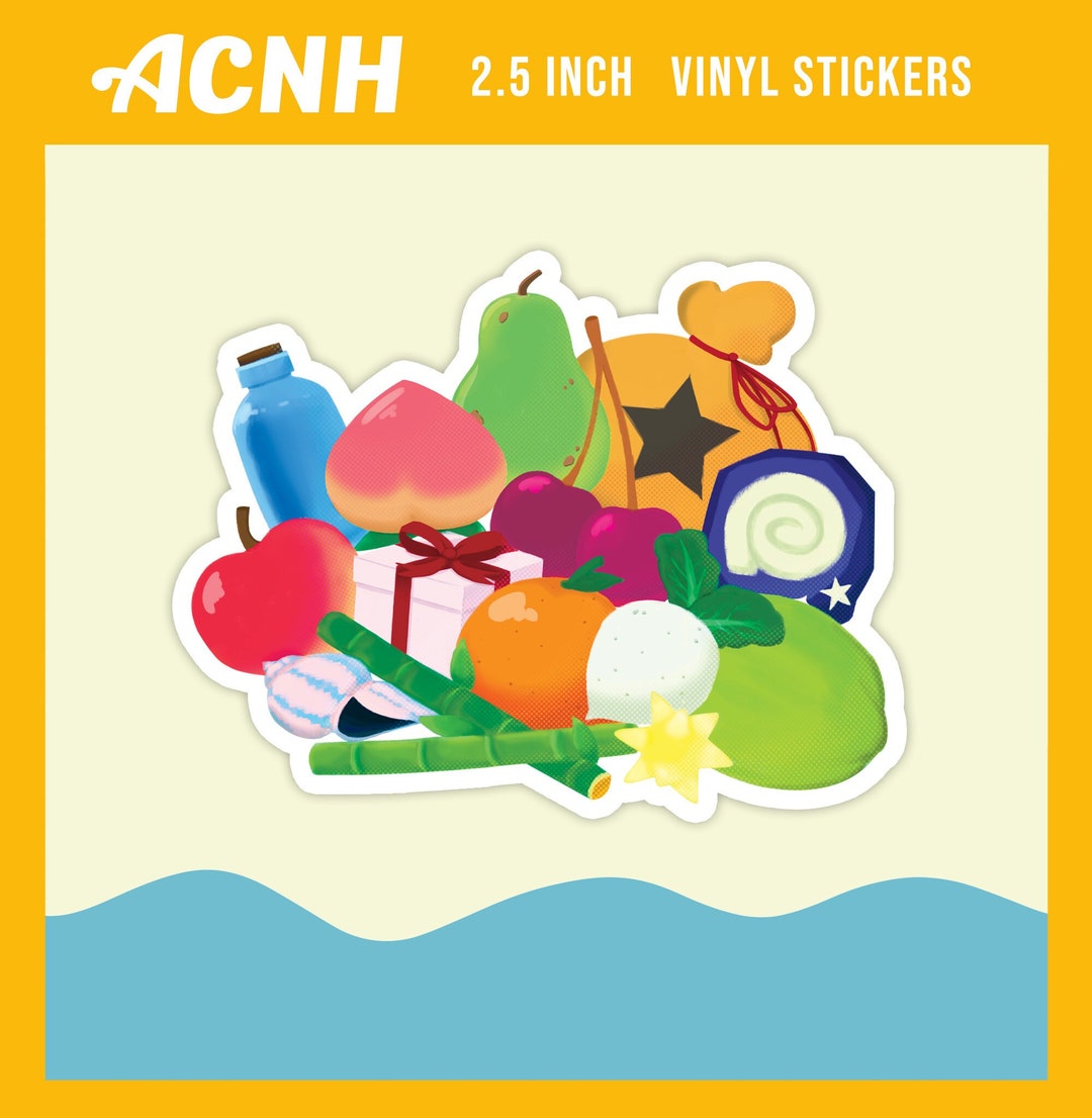 ACNH Starter Pack Sticker Animal Crossing Sticker - Etsy